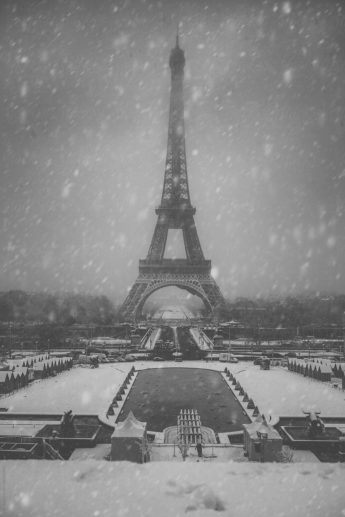 Snowy Paris Wallpapers - Top Free Snowy Paris Backgrounds - WallpaperAccess