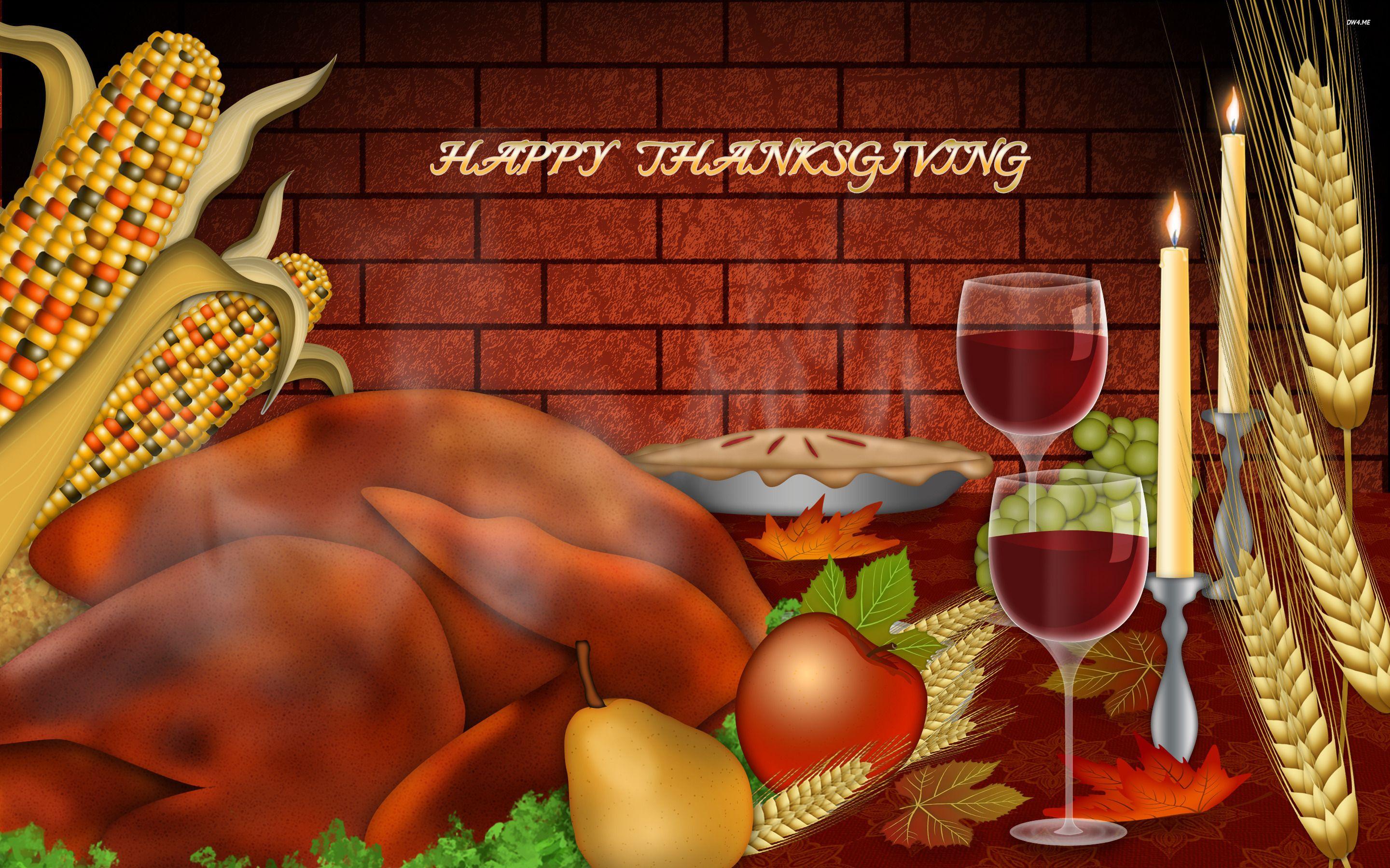 Thanksgiving Turkey Dinner Wallpapers - Top Free Thanksgiving Turkey ...