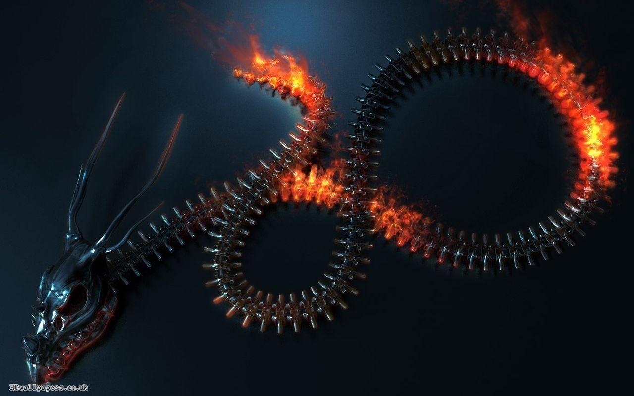 Fire Snake Wallpapers - Top Free Fire Snake Backgrounds - WallpaperAccess