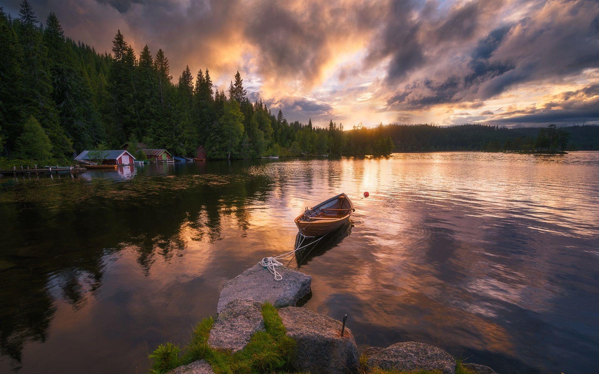 Boat Lake Wallpapers - Top Free Boat Lake Backgrounds - WallpaperAccess