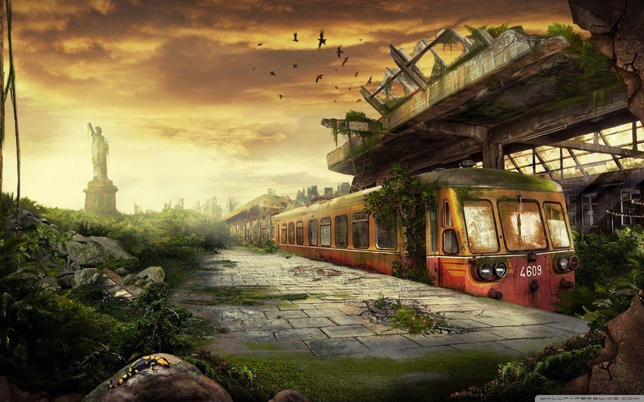 Apocalyptic Earth Wallpapers - Top Free Apocalyptic Earth Backgrounds ...