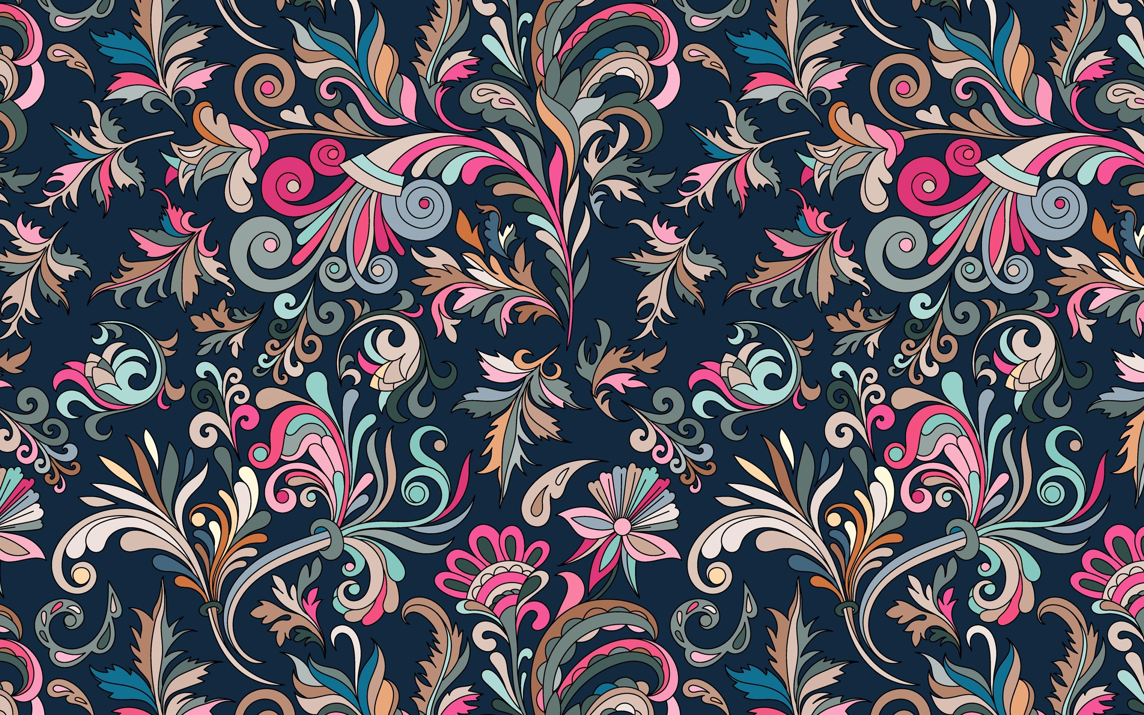 Flower Patterns Wallpapers - Top Free Flower Patterns Backgrounds ...