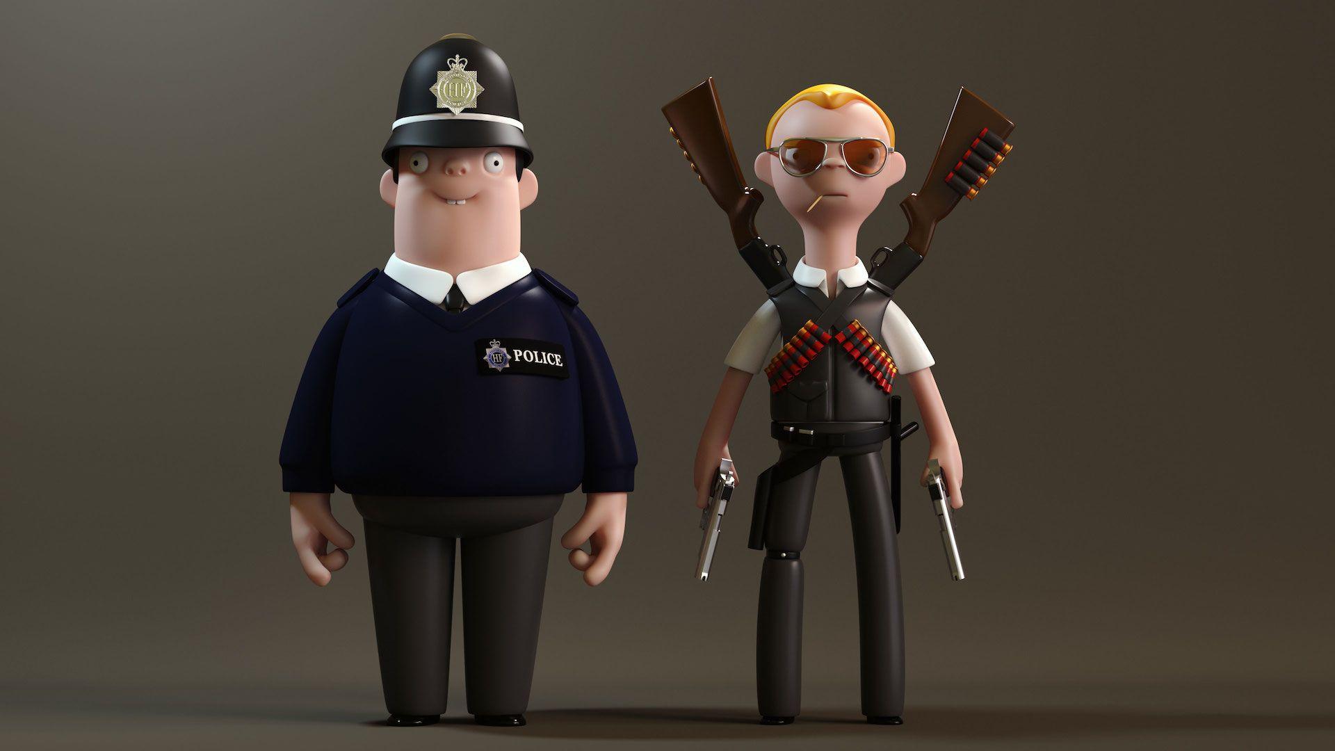 Hot Fuzz Wallpapers - Top Free Hot Fuzz Backgrounds - WallpaperAccess