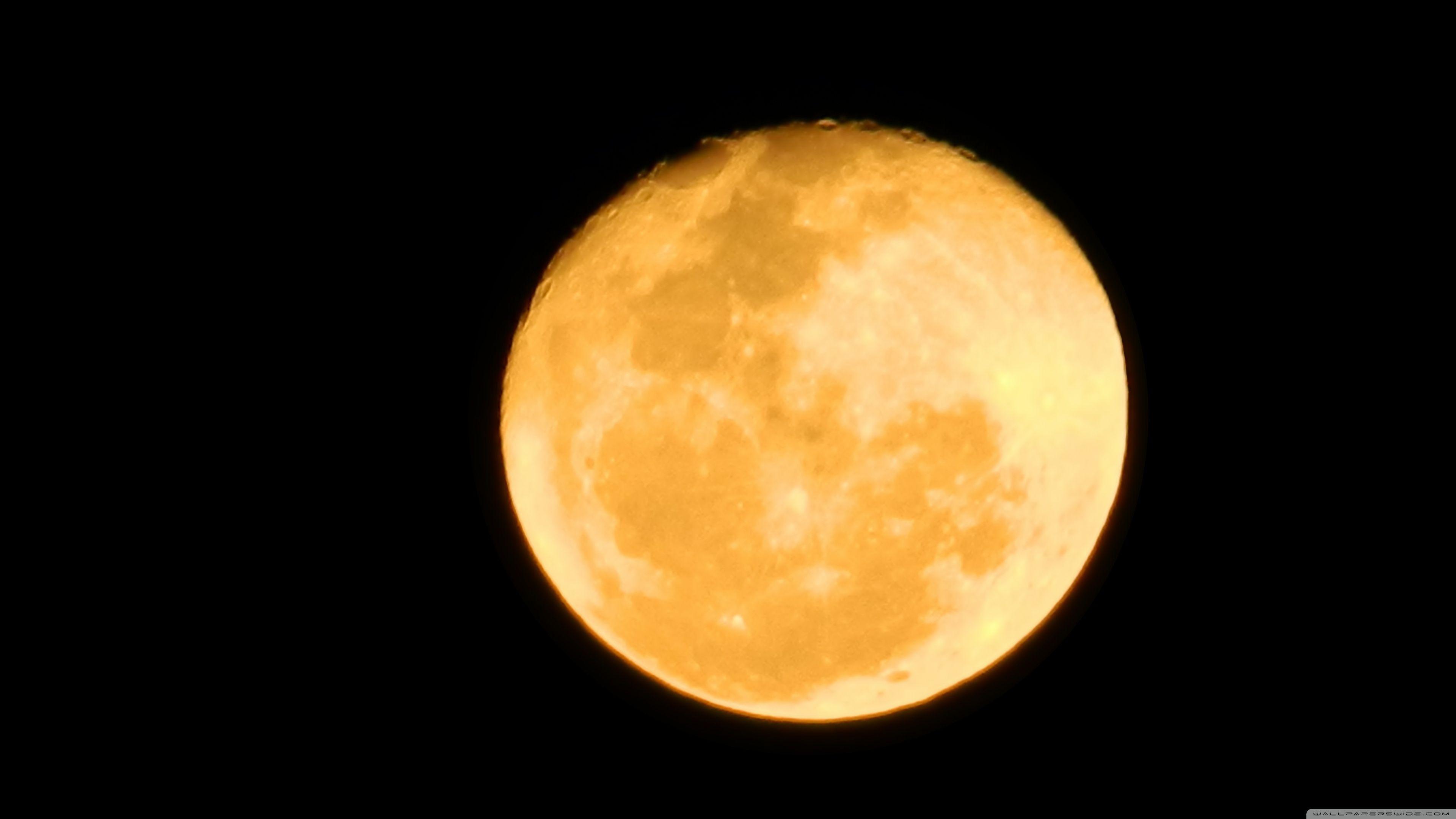 Yellow Moon Wallpapers - Top Free Yellow Moon Backgrounds - WallpaperAccess