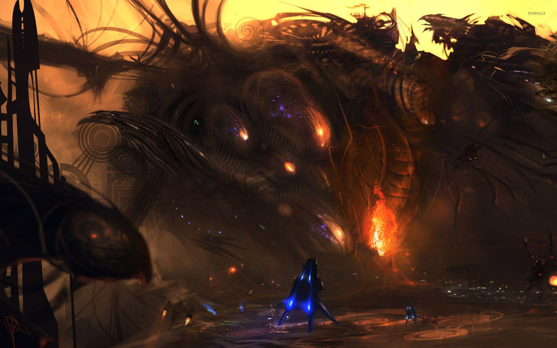 Alien Spaceship Wallpapers - Top Free Alien Spaceship Backgrounds ...