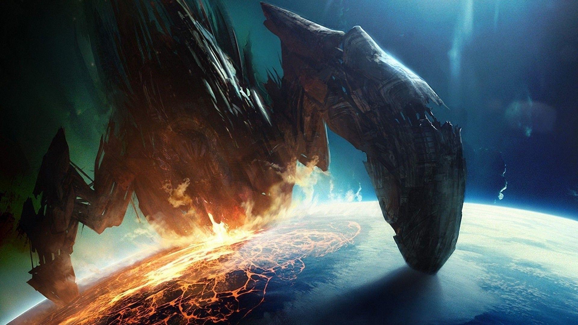 Alien Spaceship Wallpapers - Top Free Alien Spaceship Backgrounds ...