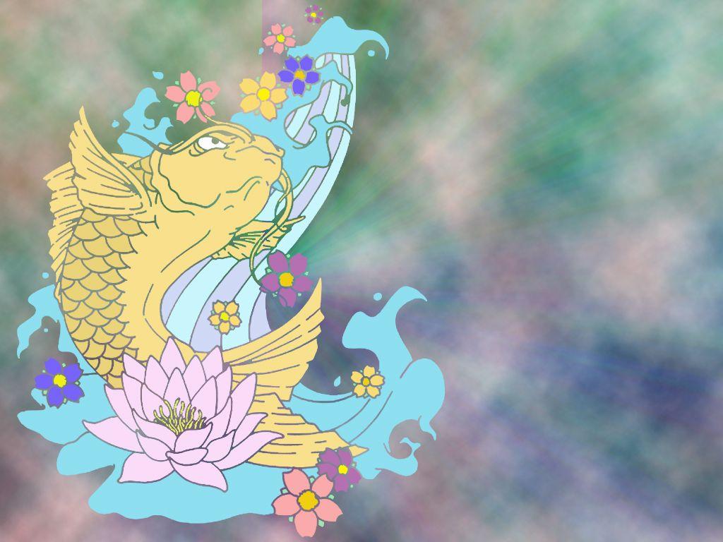 Koi Fish Art Wallpapers - Top Free Koi Fish Art Backgrounds ...