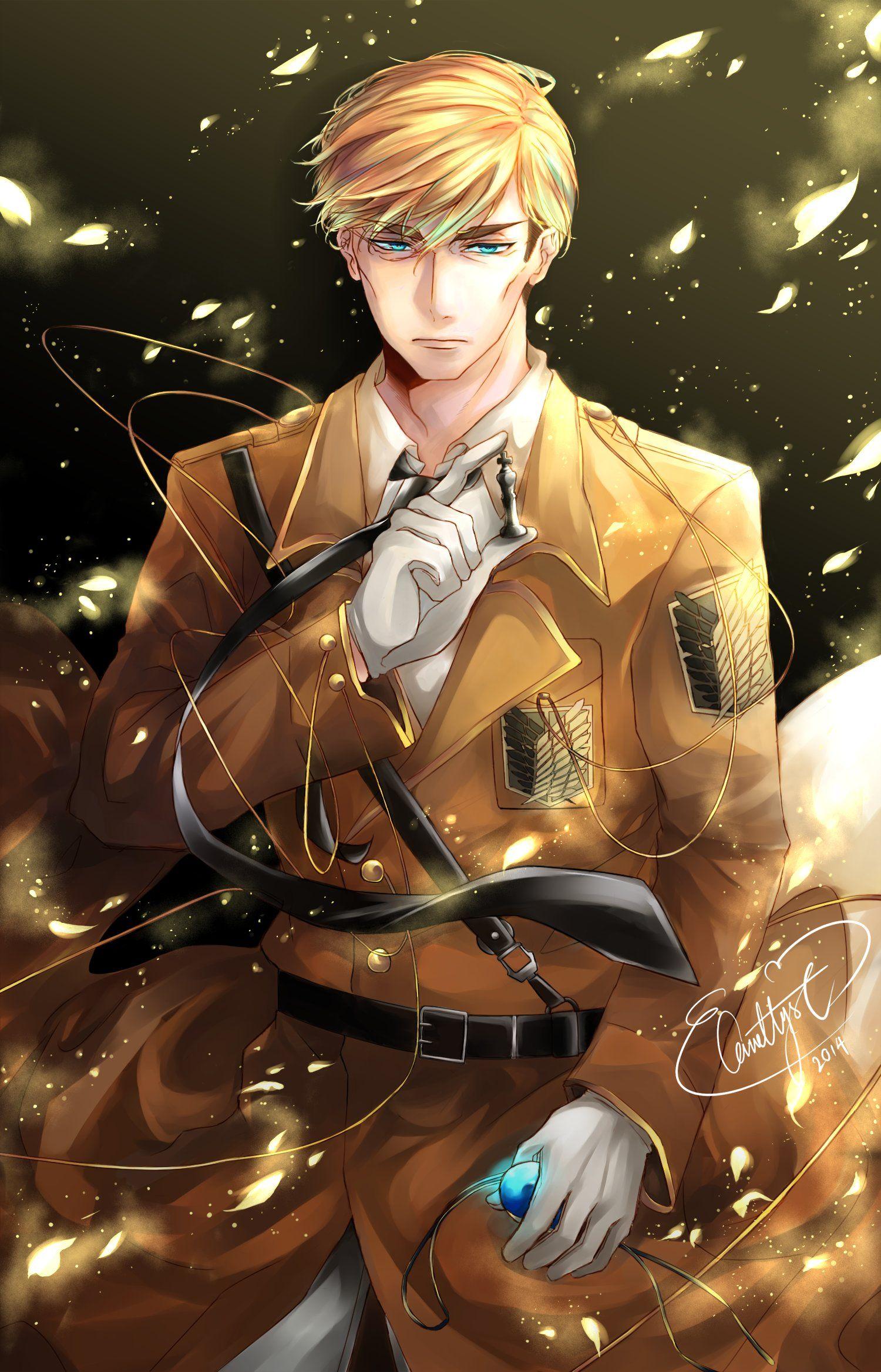 Attack On Titan Erwin Wallpapers - Top Free Attack On Titan Erwin ...