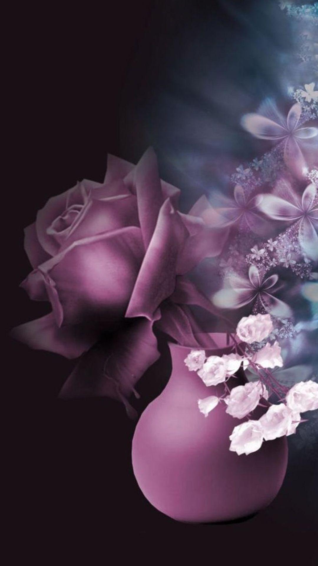 Galaxy Flower Wallpapers - Top Free Galaxy Flower Backgrounds ...