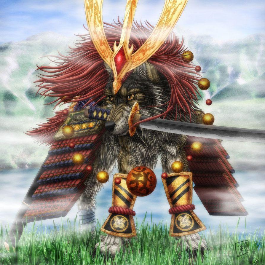 Samurai Wolf Wallpapers - Top Free Samurai Wolf Backgrounds ...