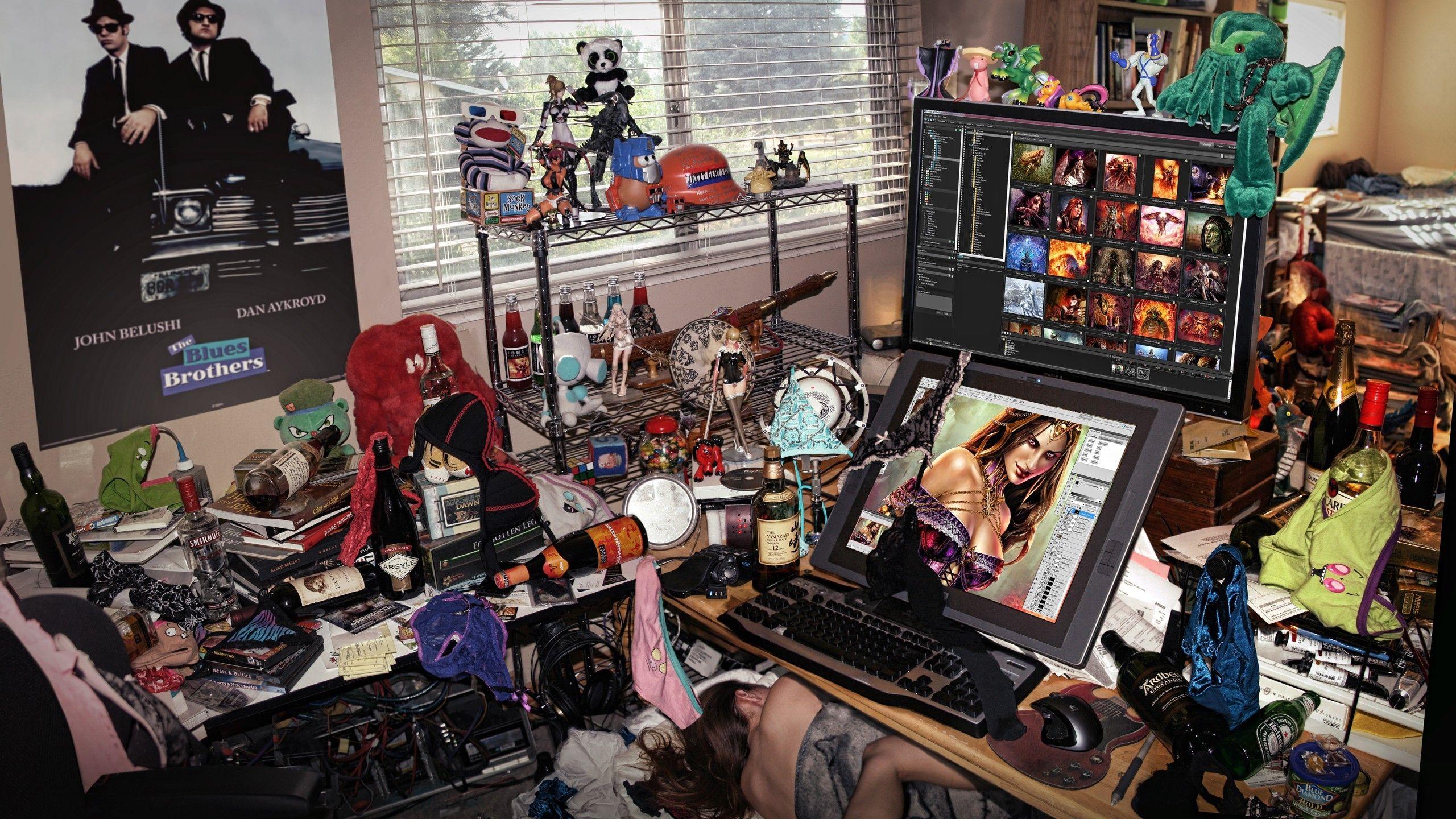 Clutter Wallpapers - Top Free Clutter Backgrounds - WallpaperAccess