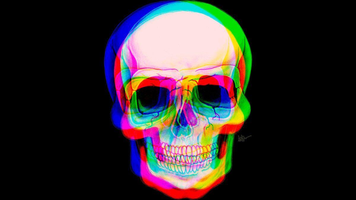 Glitch Skull Wallpapers - Top Free Glitch Skull Backgrounds ...