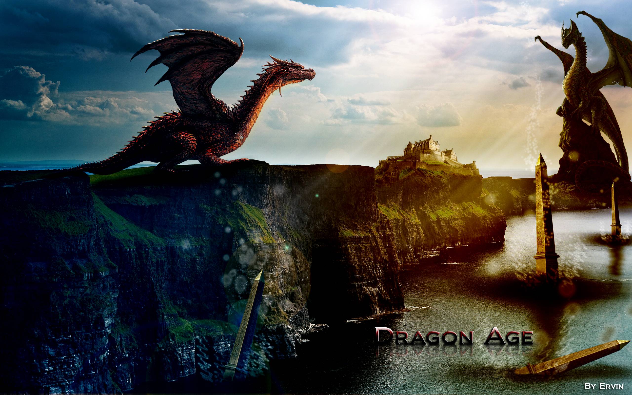 Dragon Dual Screen Wallpapers - Top Free Dragon Dual Screen Backgrounds ...