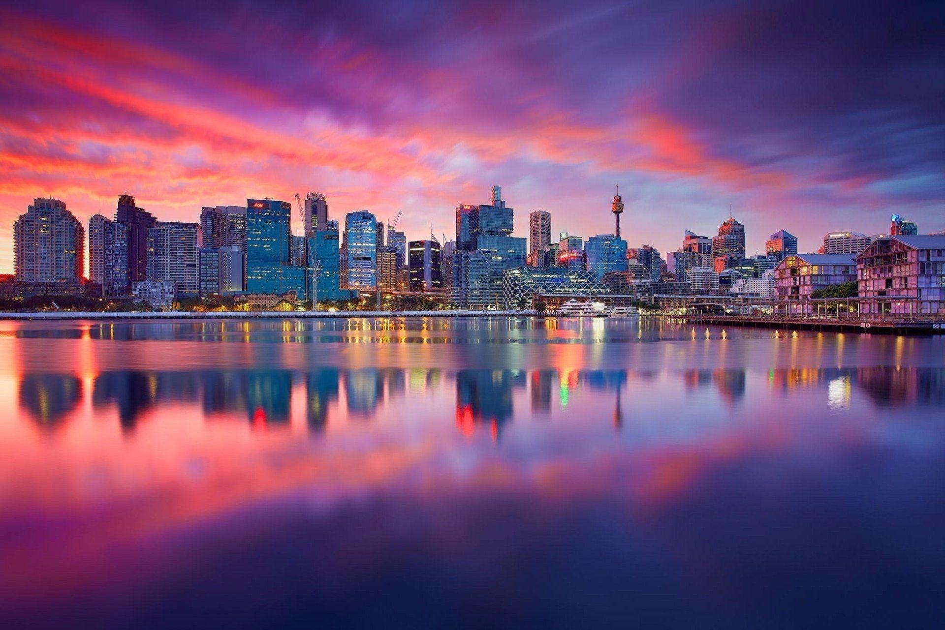 Skyline Sunset HD Wallpapers - Top Free Skyline Sunset HD Backgrounds ...