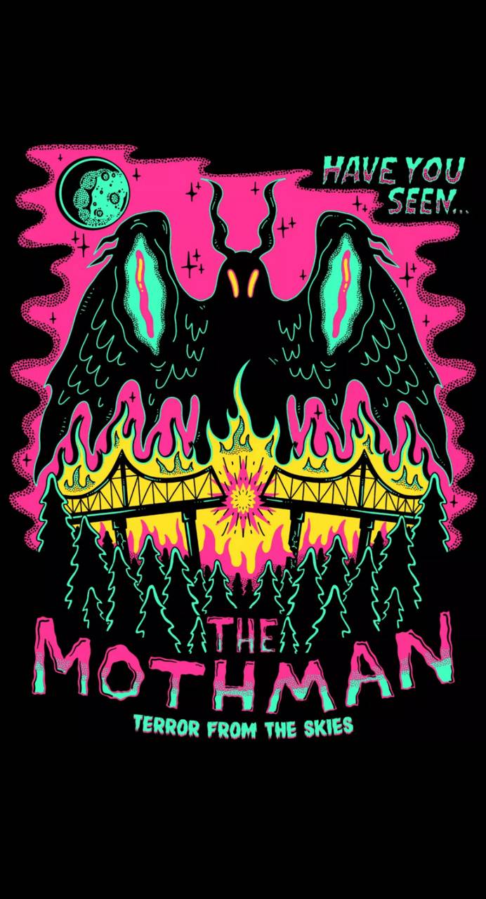 Mothman Wallpapers - Top Free Mothman Backgrounds - WallpaperAccess