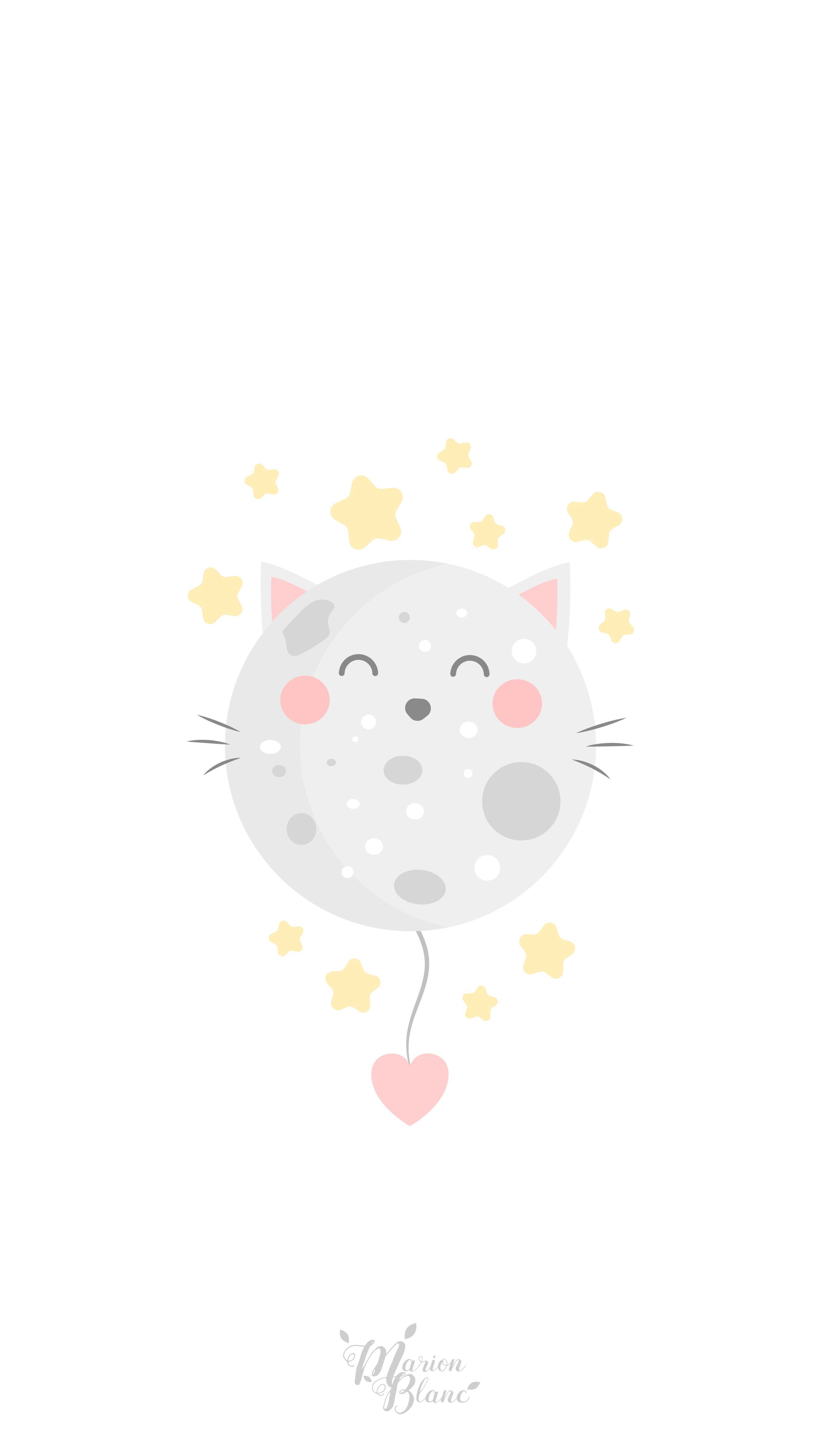 Kawaii Cat Phone Wallpapers - Top Free Kawaii Cat Phone Backgrounds ...