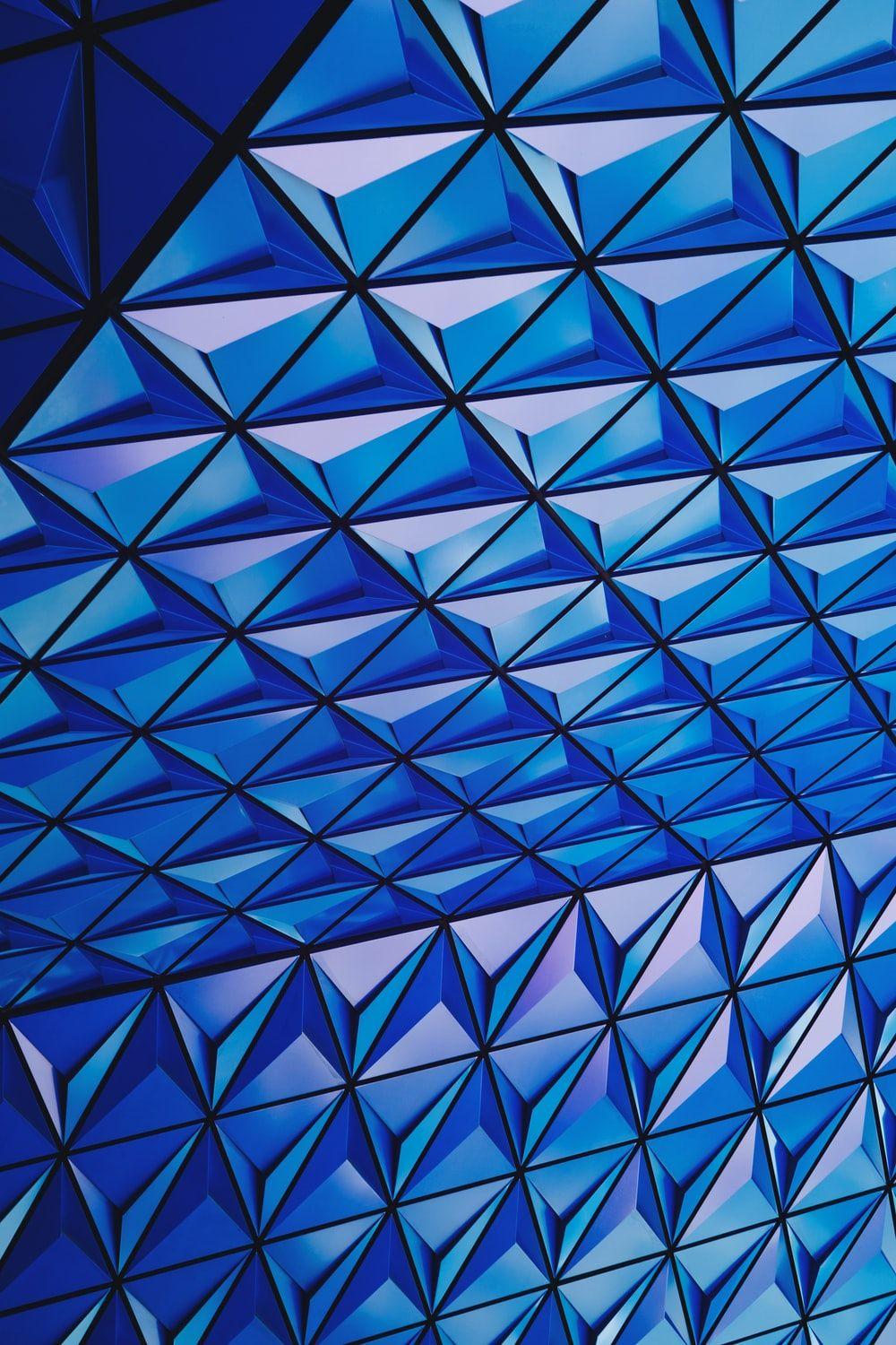 Blue Geometric 4K Wallpapers - Top Free Blue Geometric 4K Backgrounds ...