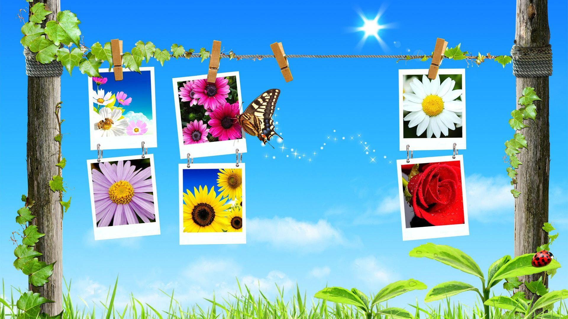 Spring Collage Wallpapers - Top Free Spring Collage Backgrounds ...