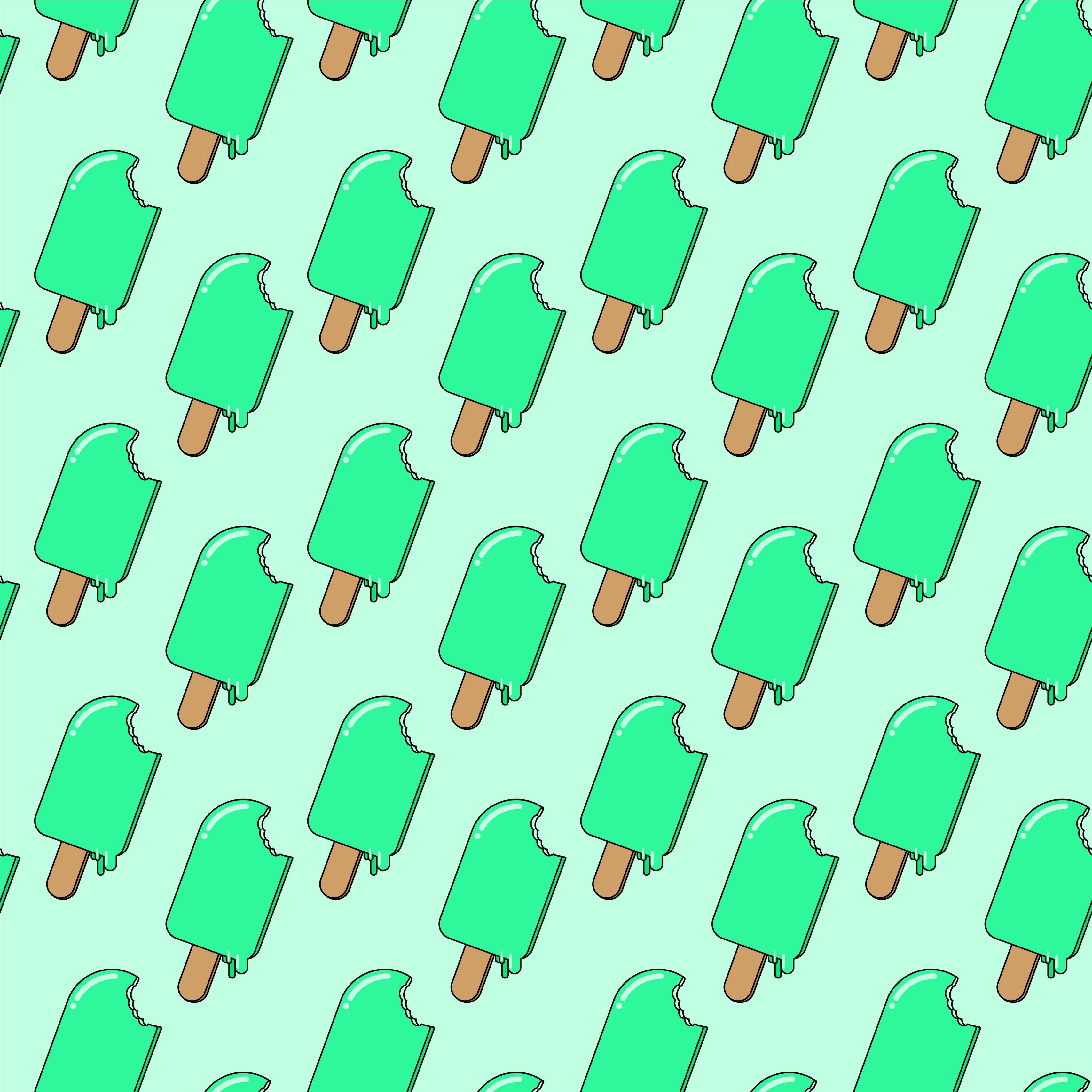 Ice Cream Pattern Wallpapers - Top Free Ice Cream Pattern Backgrounds ...