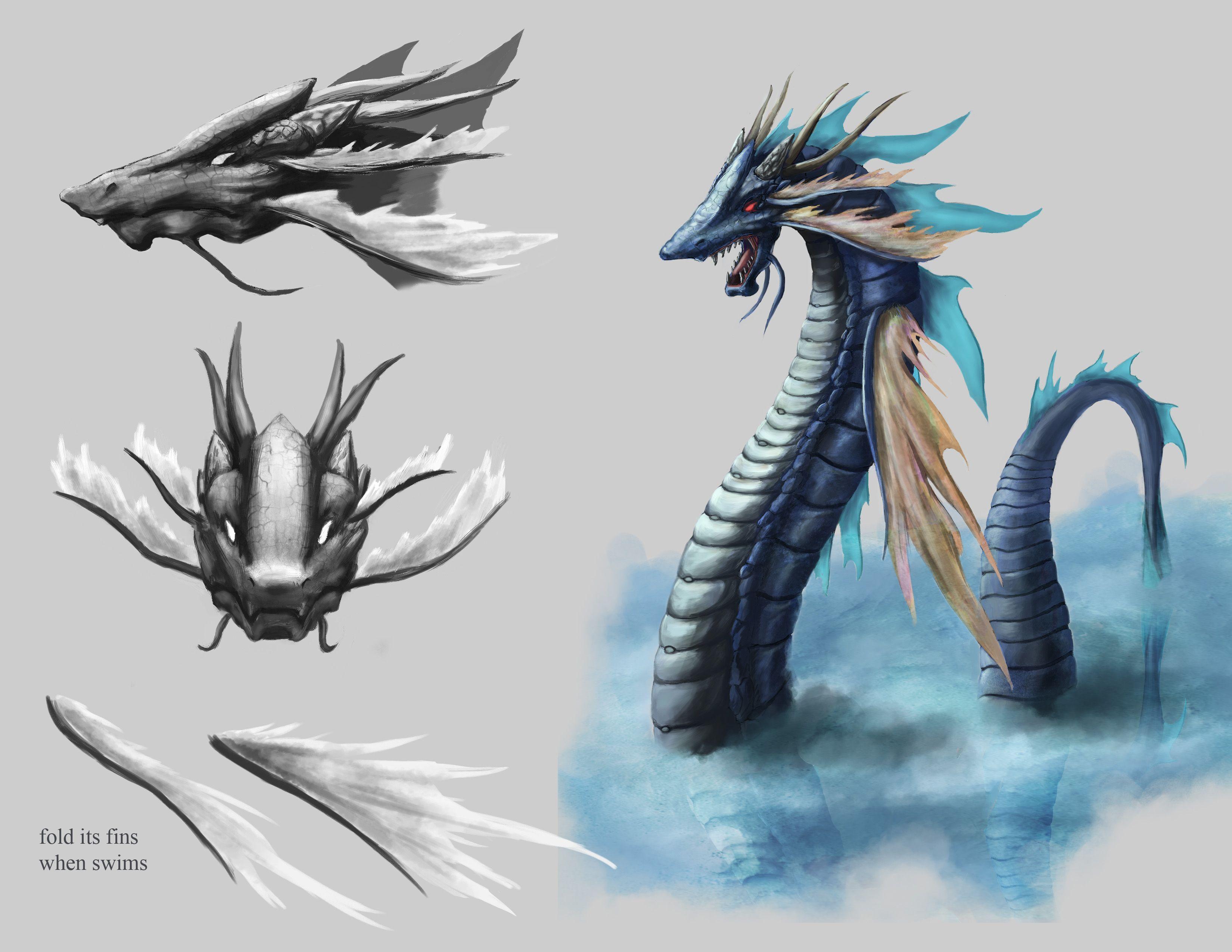 Chinese Water Dragon Wallpapers - Top Free Chinese Water Dragon ...