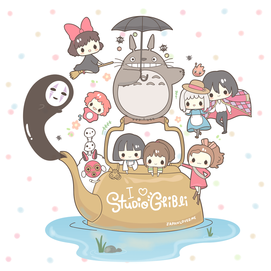 Cute Ghibli Wallpapers - Top Free Cute Ghibli Backgrounds - WallpaperAccess
