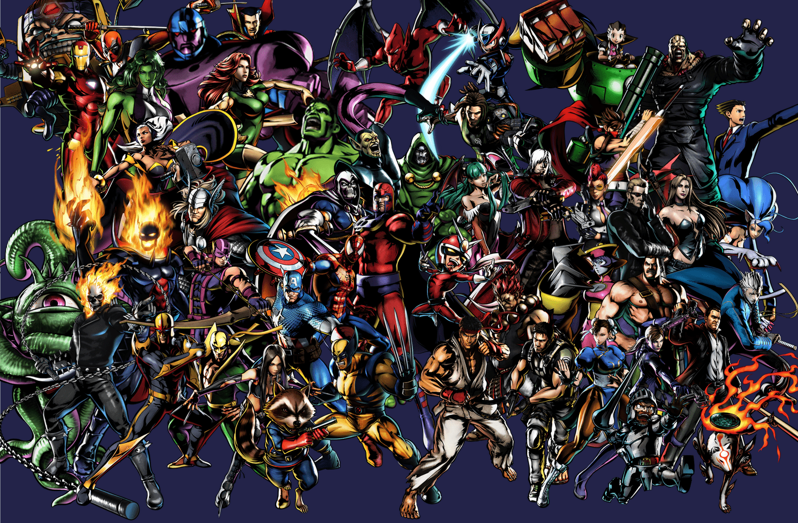 Ultimate Marvel Vs. Capcom 3 Wallpapers - Top Free Ultimate Marvel Vs ...