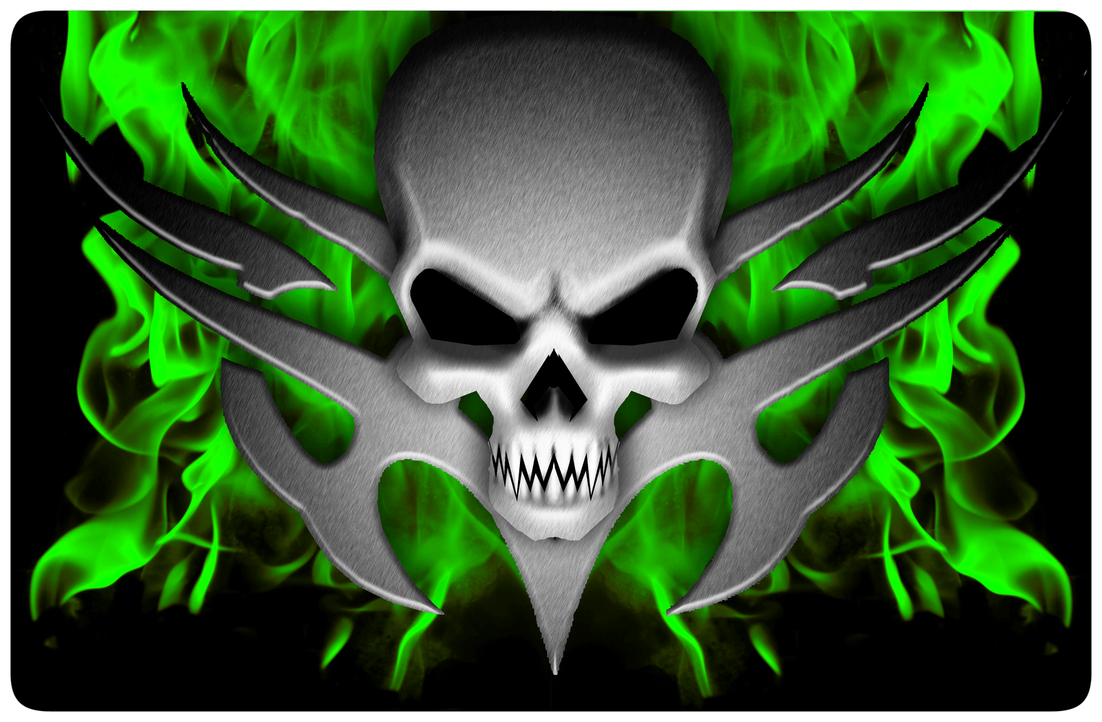 Green Skull Wallpapers - Top Free Green Skull Backgrounds - WallpaperAccess