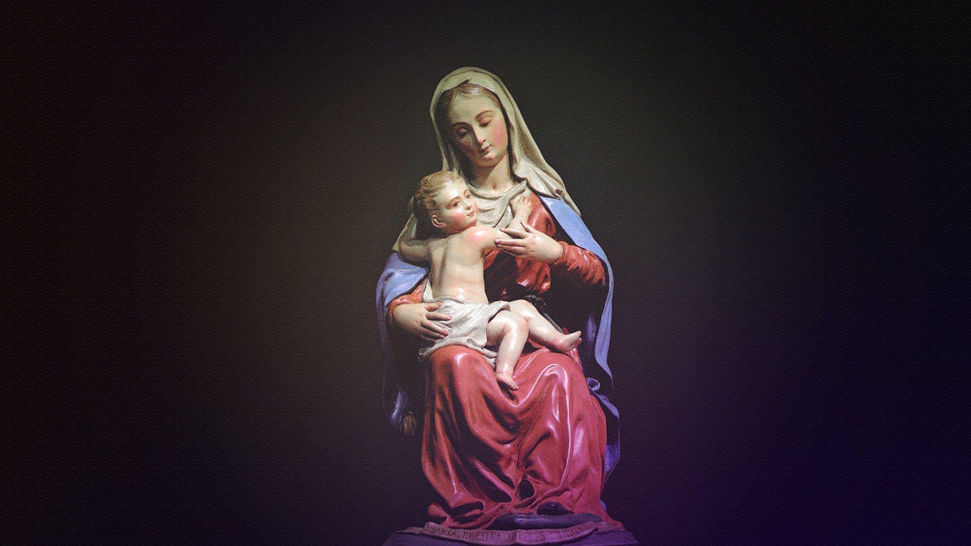 Mother Mary and Jesus Wallpapers - Top Free Mother Mary and Jesus ...