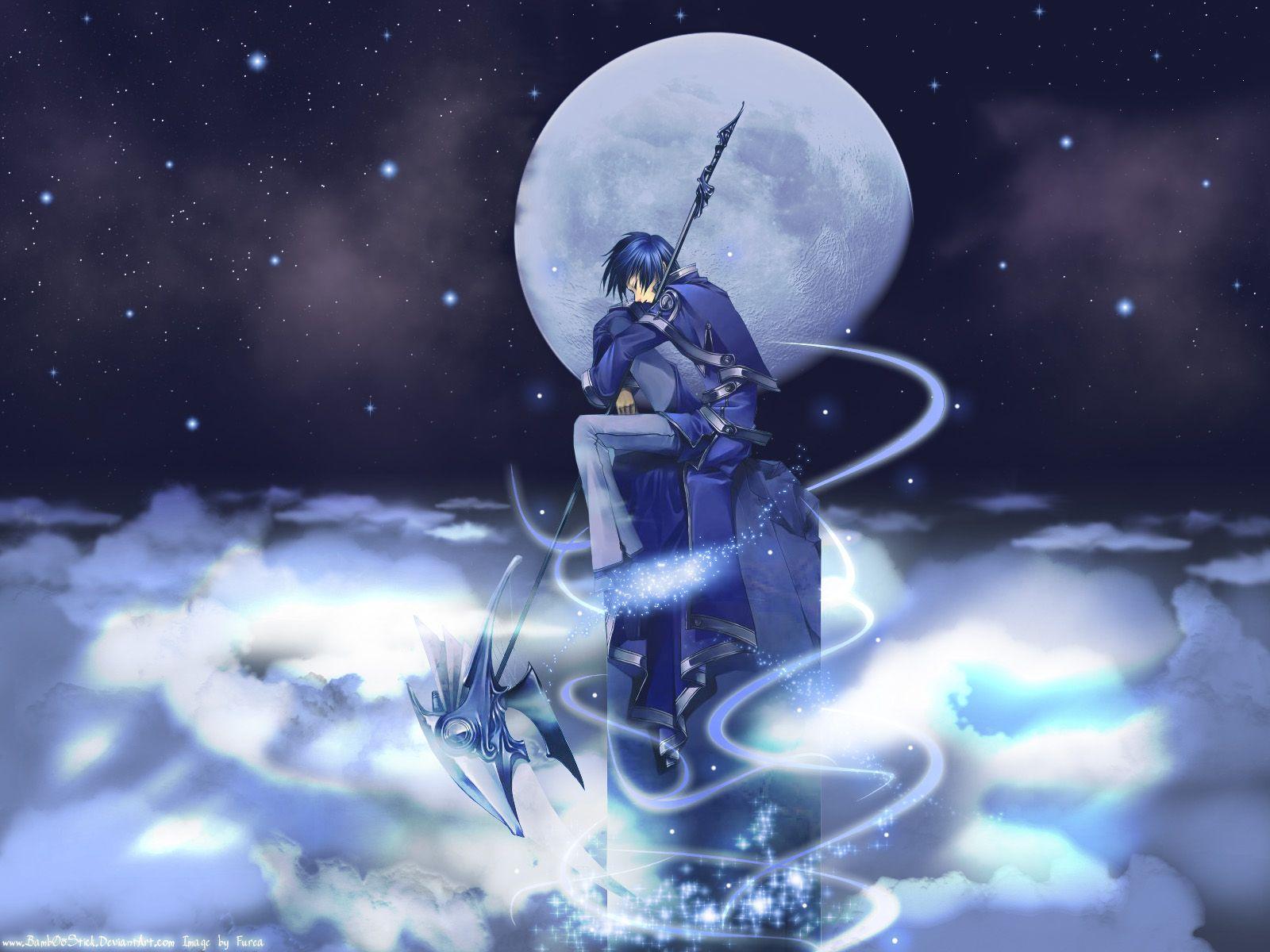 Anime Moonlight Wallpapers - Top Free Anime Moonlight Backgrounds ...