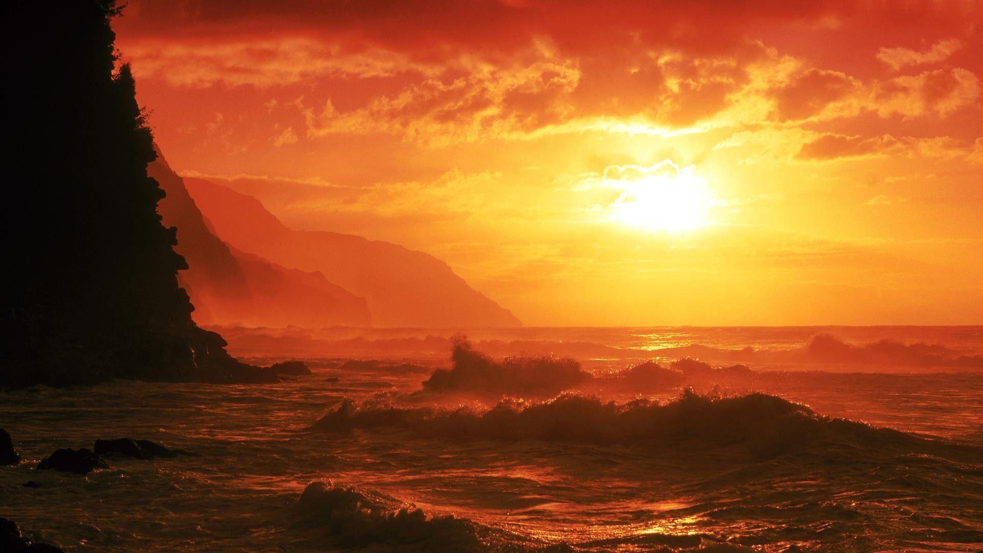 Hawaiian Sunrise Wallpapers - Top Free Hawaiian Sunrise Backgrounds ...