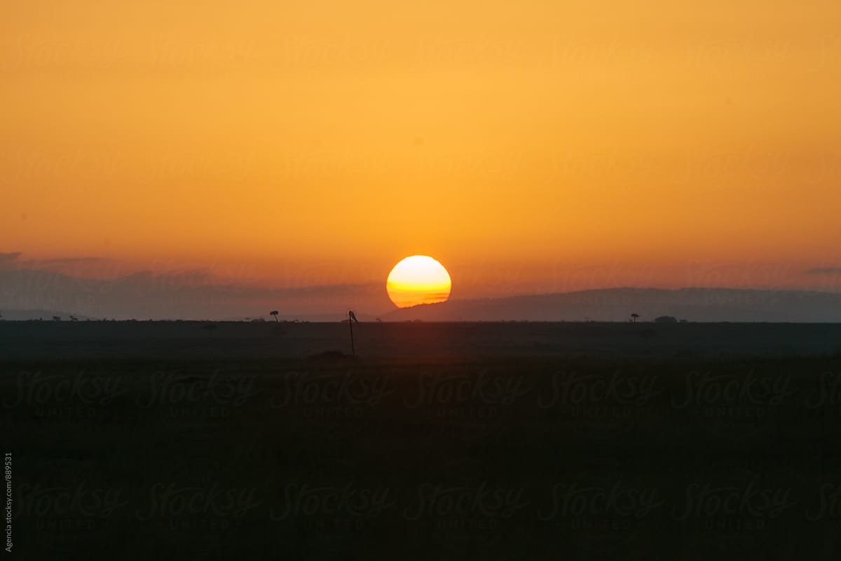 African Sunrise Wallpapers - Top Free African Sunrise Backgrounds ...