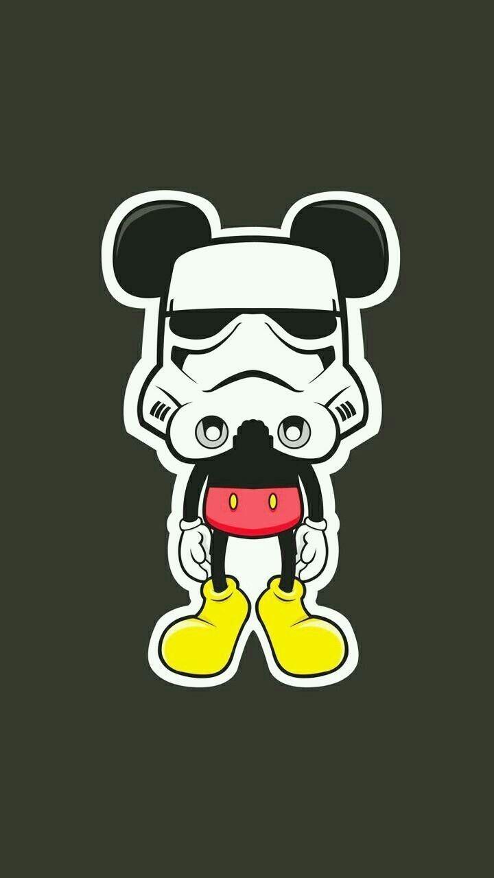 Mickey Mouse Star Wars Wallpapers - Top Free Mickey Mouse Star Wars ...