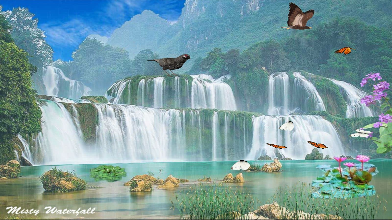 Animated Waterfall Wallpapers - Top Free Animated Waterfall Backgrounds ...