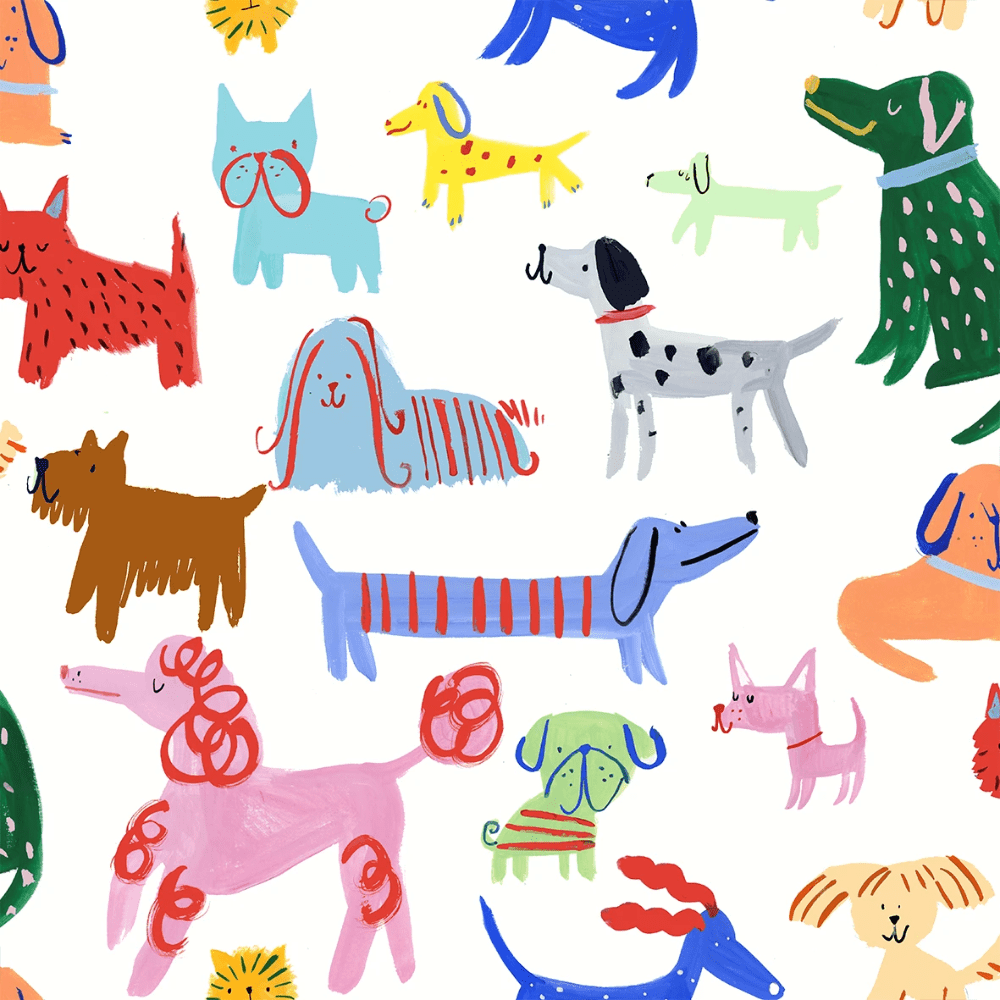 Colourful Dog Wallpapers - Top Free Colourful Dog Backgrounds ...