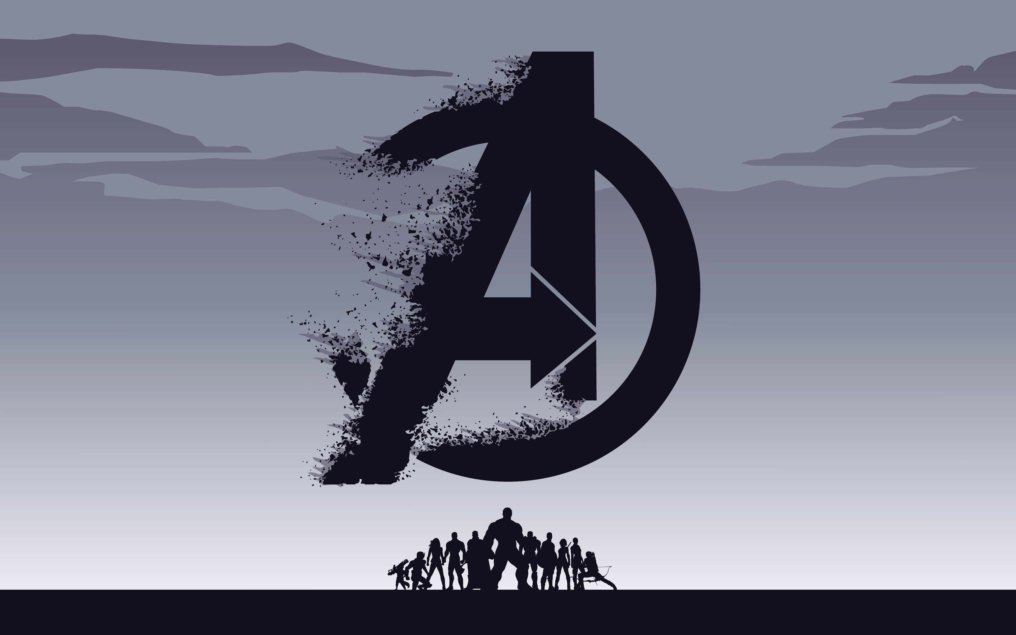 Avengers Logo 4K Wallpapers - Top Free Avengers Logo 4K Backgrounds ...