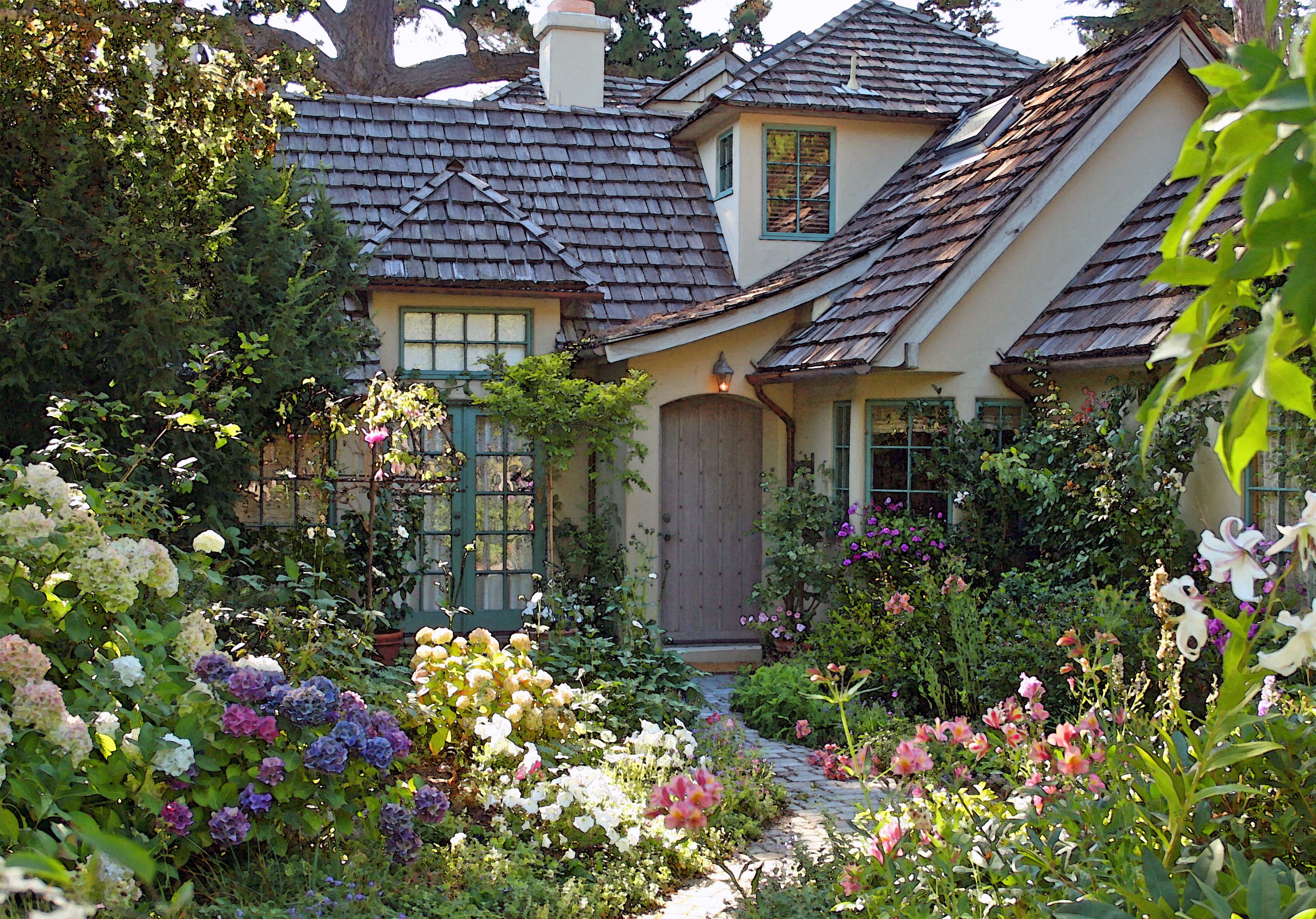 English Cottage Garden Wallpapers - Top Free English Cottage Garden ...