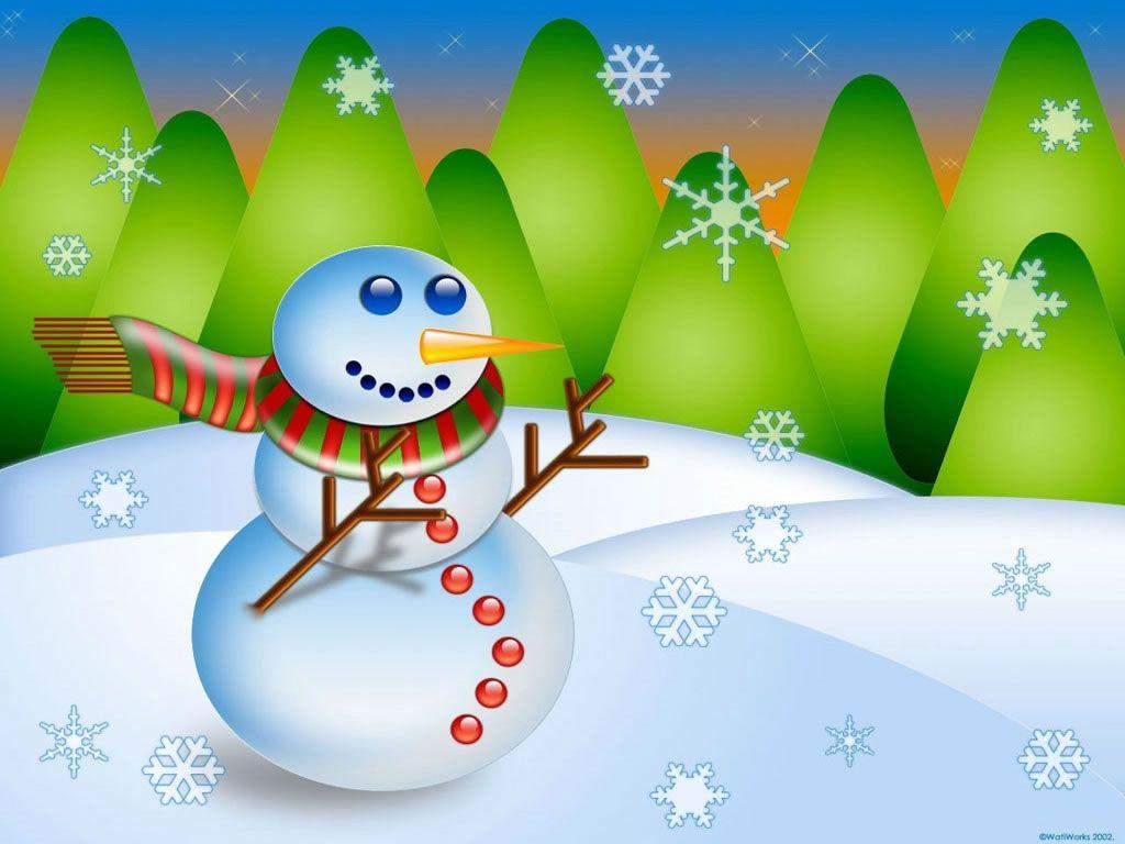 Cartoon Christmas Wallpapers - Top Free Cartoon Christmas Backgrounds ...