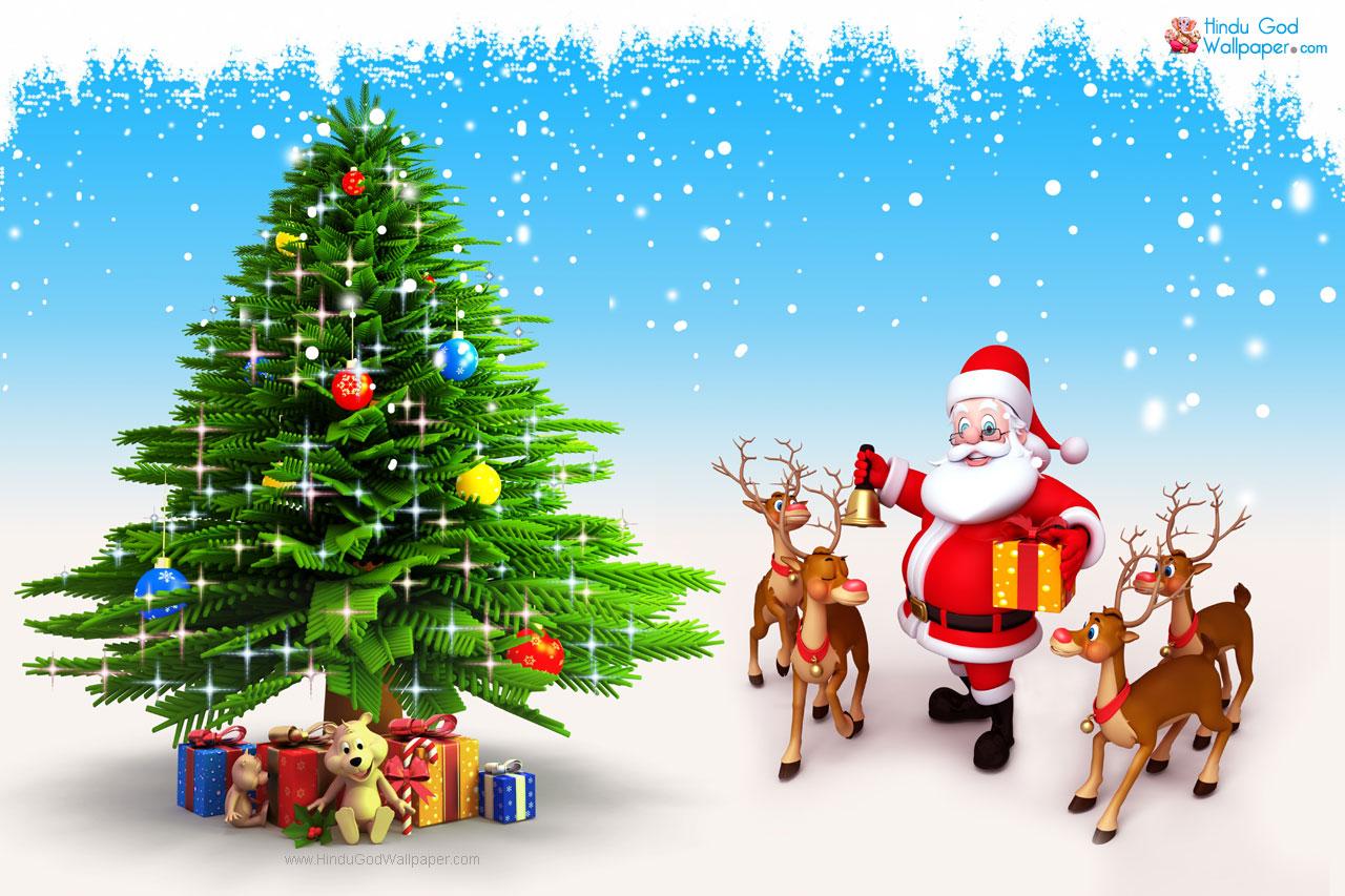 Cartoon Christmas Wallpapers - Top Free Cartoon Christmas Backgrounds ...