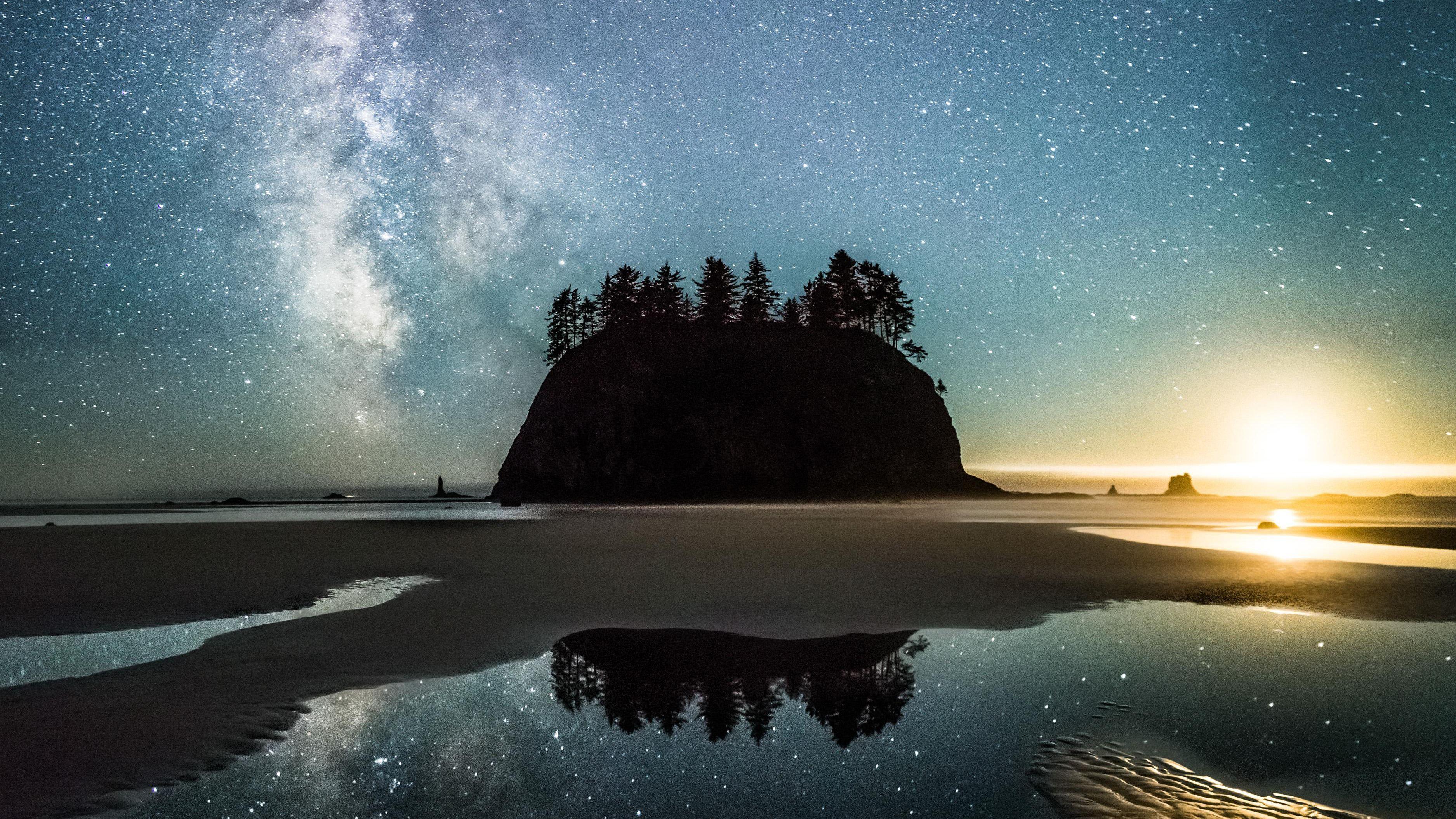 Milky Way Ocean Wallpapers - Top Free Milky Way Ocean Backgrounds ...