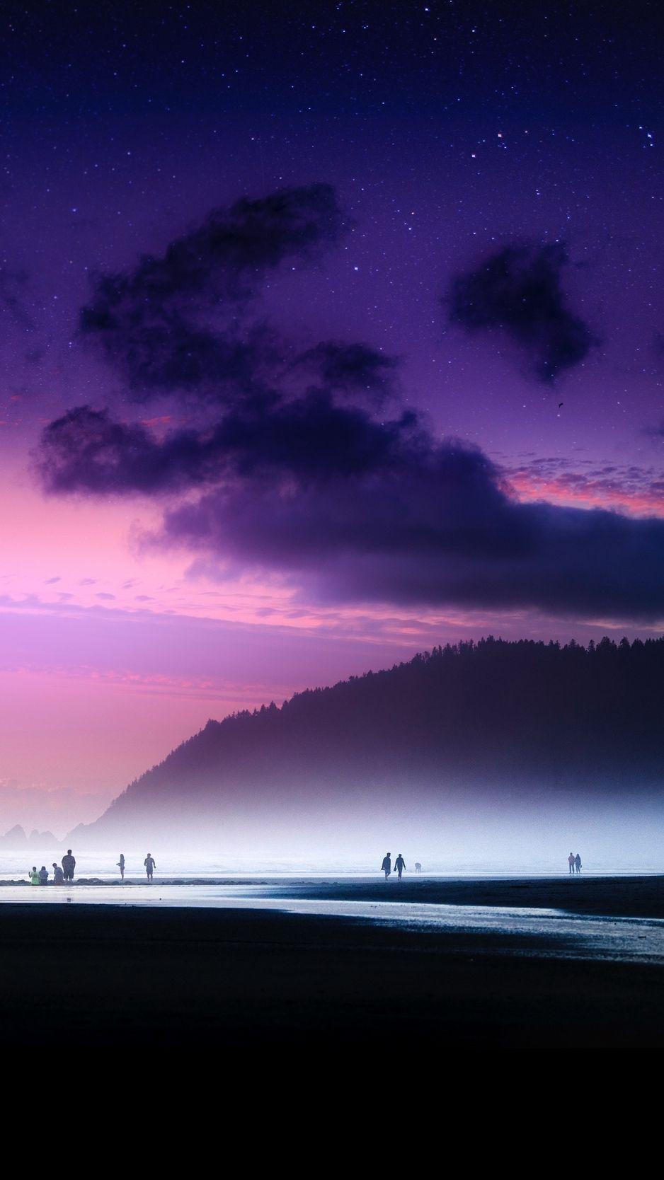 Starry Beach Wallpapers - Top Free Starry Beach Backgrounds ...