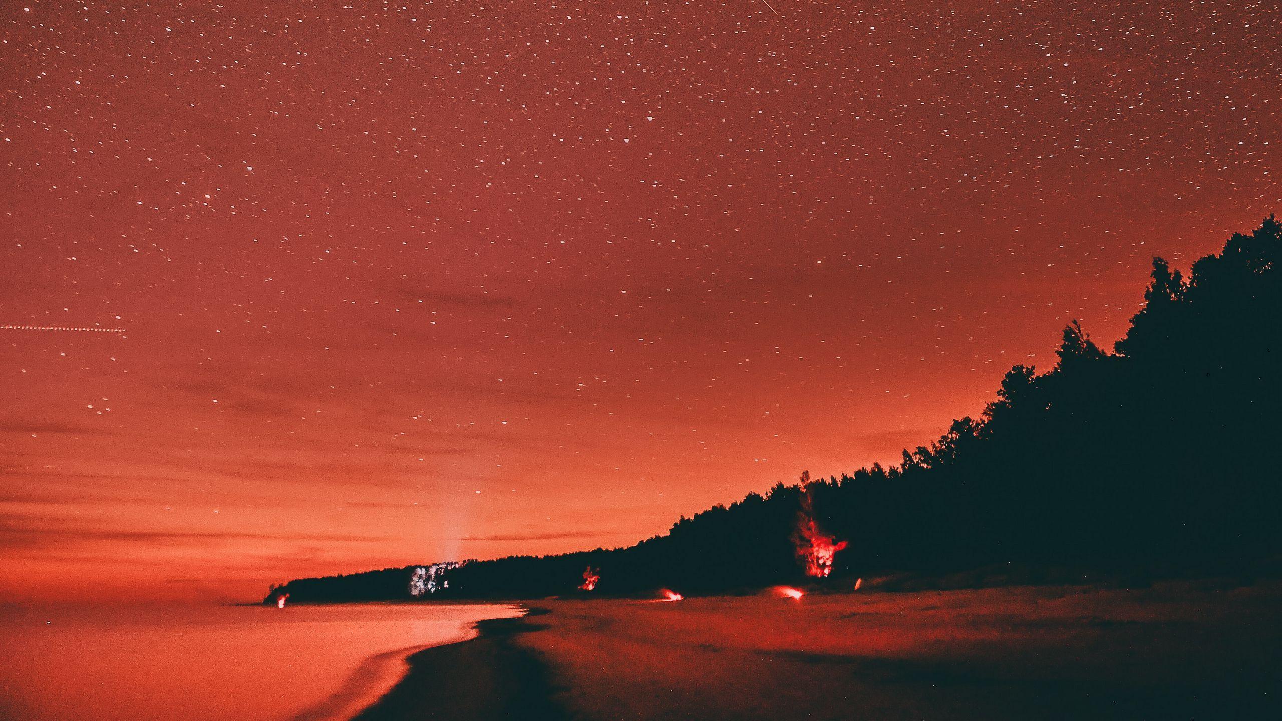 Starry Beach Wallpapers - Top Free Starry Beach Backgrounds ...