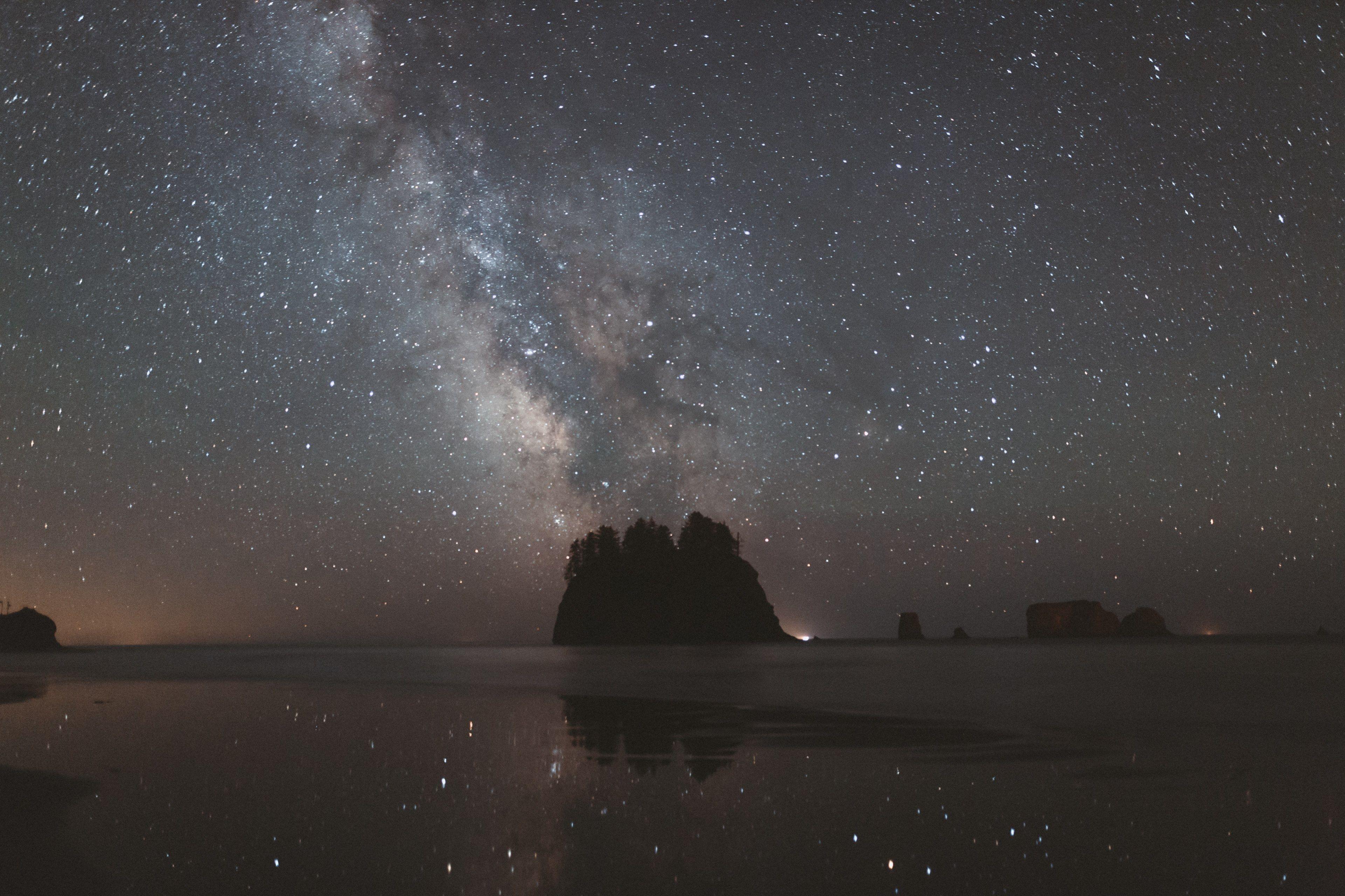 Milky Way Beach Wallpapers - Top Free Milky Way Beach Backgrounds ...