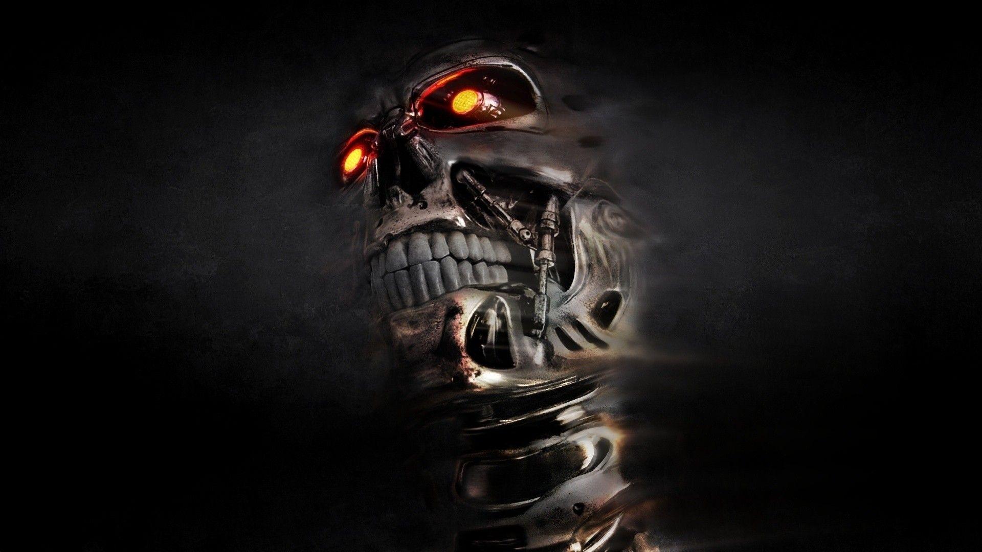 Terminator Face Wallpapers - Top Free Terminator Face Backgrounds ...