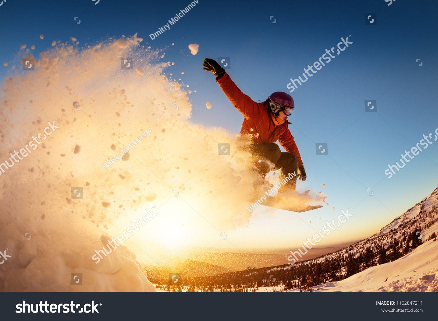 Sunset Snowboarding Wallpapers - Top Free Sunset Snowboarding ...
