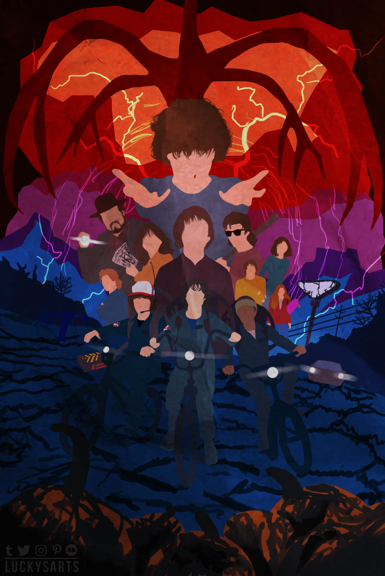Stranger Things Minimalist Wallpapers - Top Free Stranger Things ...