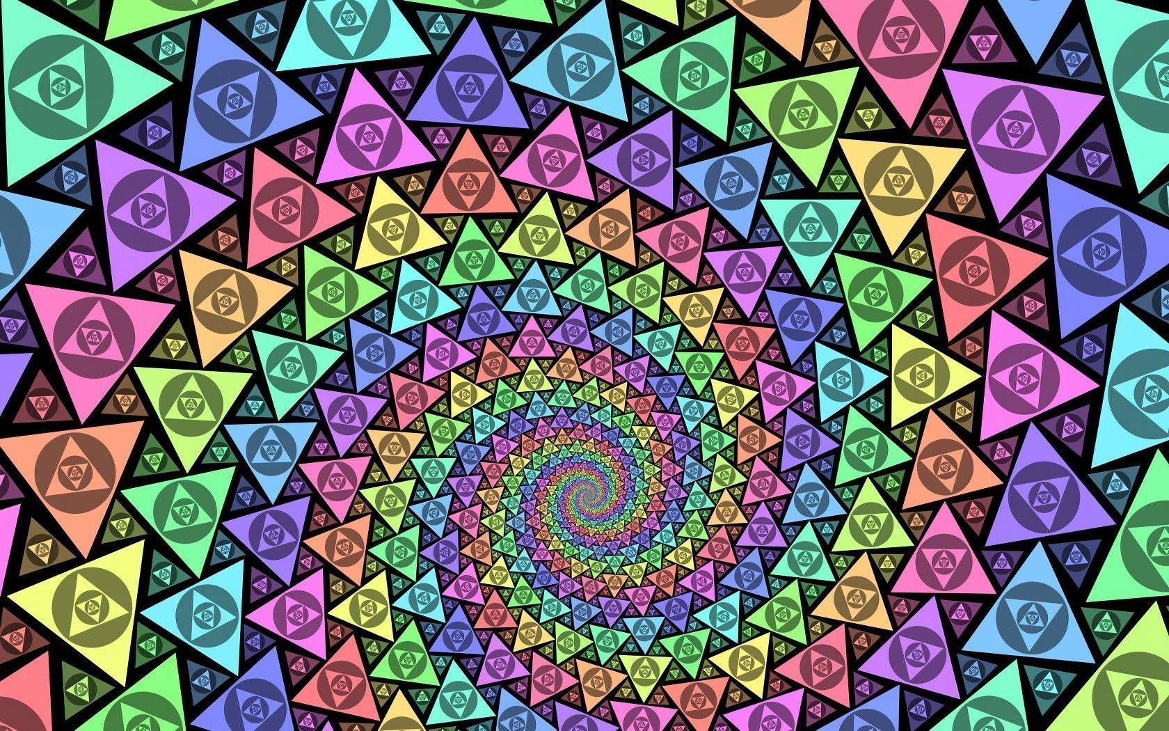Trippy Triangle Wallpapers - Top Free Trippy Triangle Backgrounds - WallpaperAccess