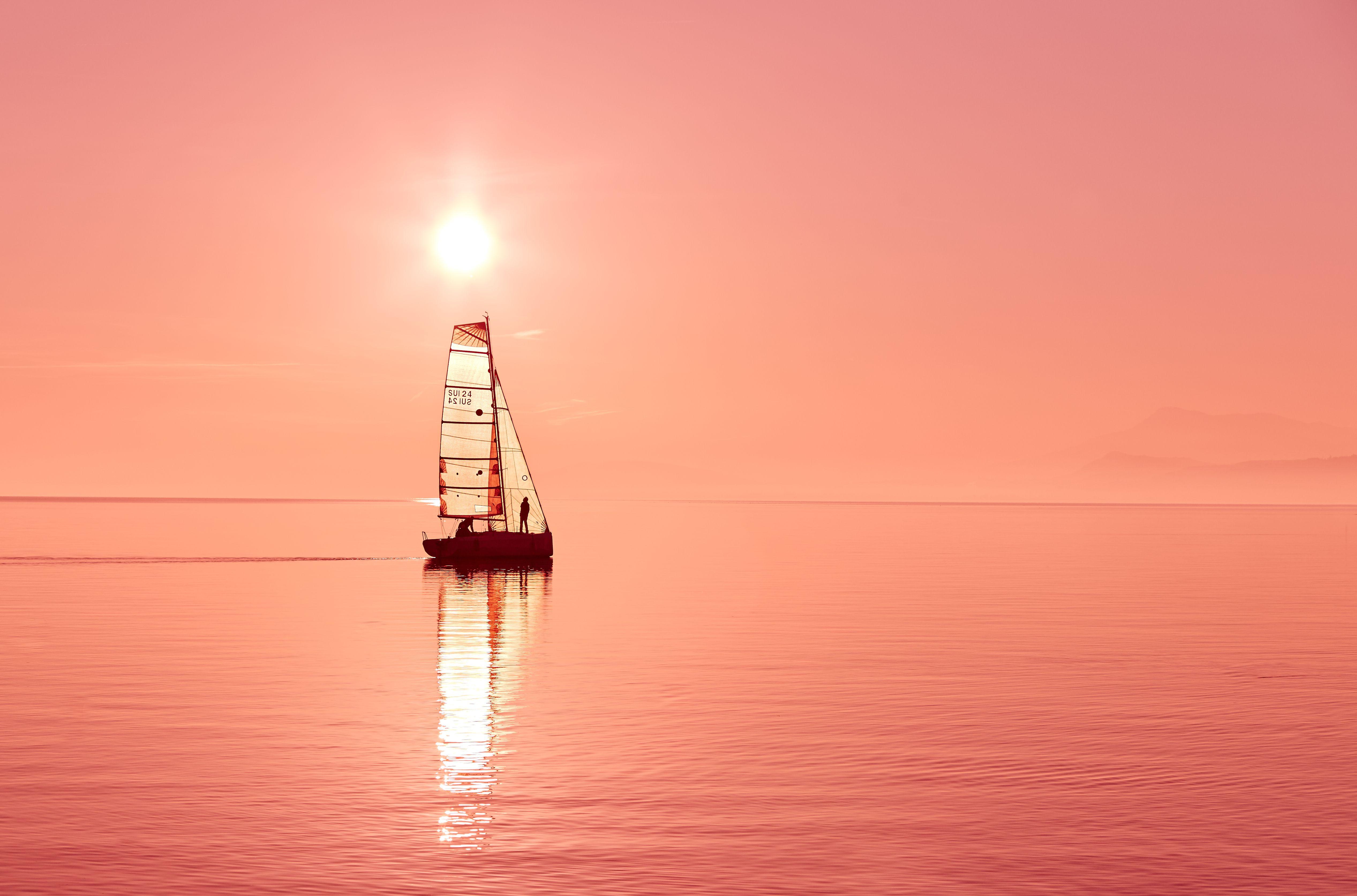 Sailboat Sunset Wallpapers Top Free Sailboat Sunset Backgrounds