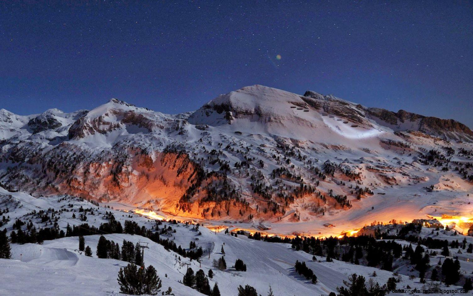 Mountains at Night Wallpapers - Top Free Mountains at Night Backgrounds ...