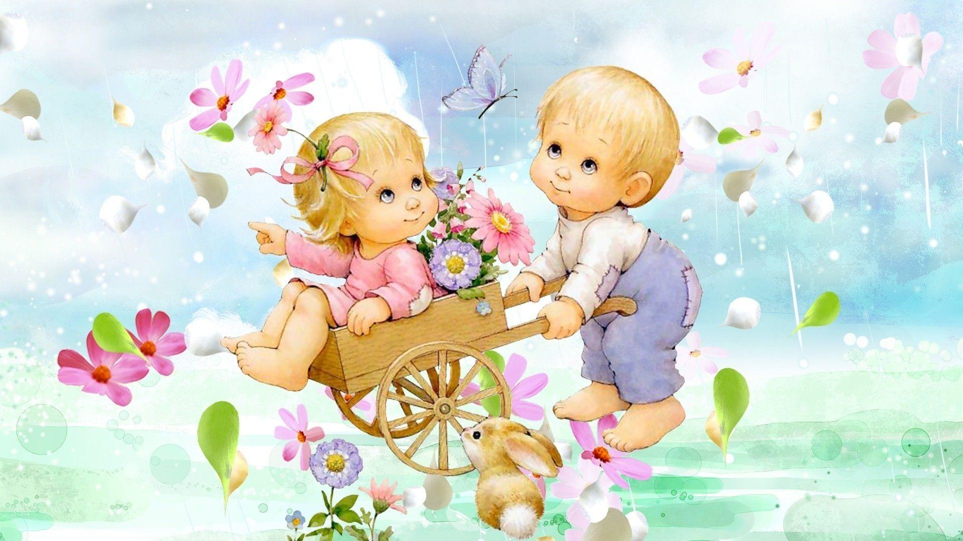 Cartoon Angel Wallpapers - Top Free Cartoon Angel Backgrounds ...