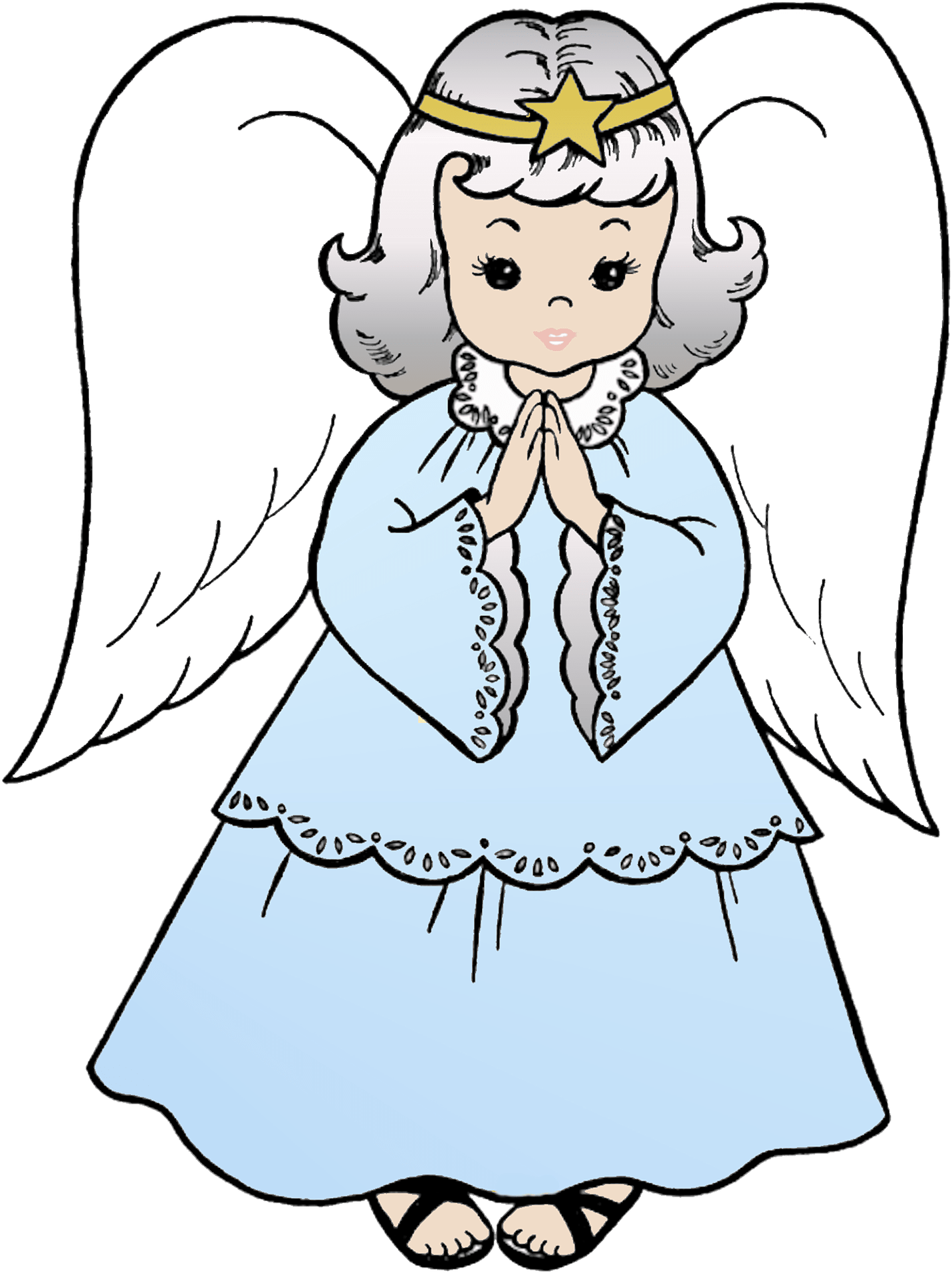 Cute Cartoon Angel Wallpapers - Top Free Cute Cartoon Angel Backgrounds ...